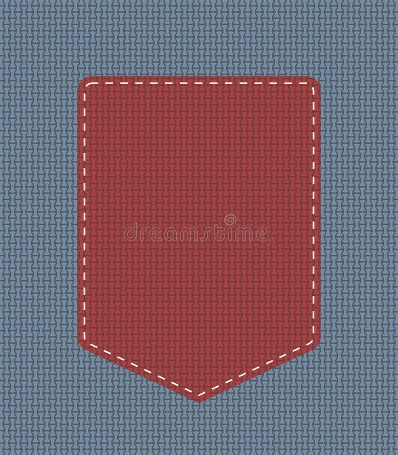 Fabric Patch Piece Vector Icon Stock Vector - Illustration of perfect ...