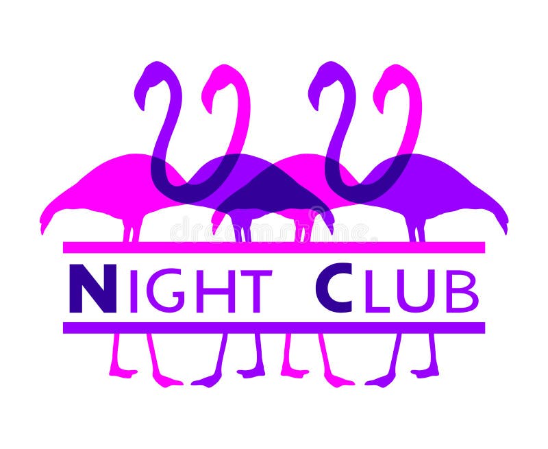 Creative Design of Night Club Message Stock Vector - Illustration of ...