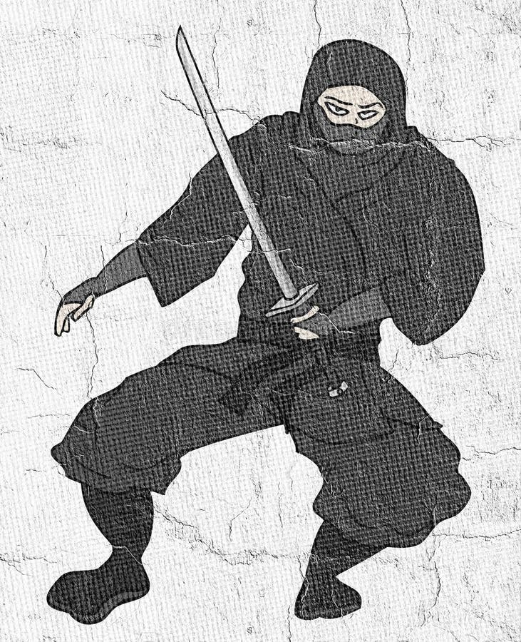 Ninja design stock illustration. Illustration of martial - 140079942