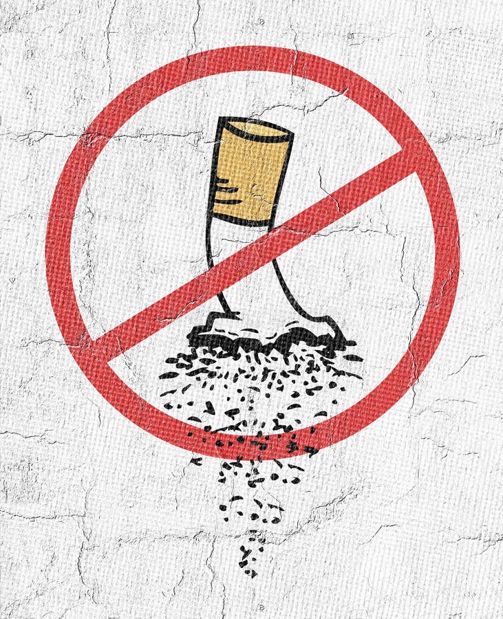 No cigar sign stock illustration. Illustration of filter - 140007275