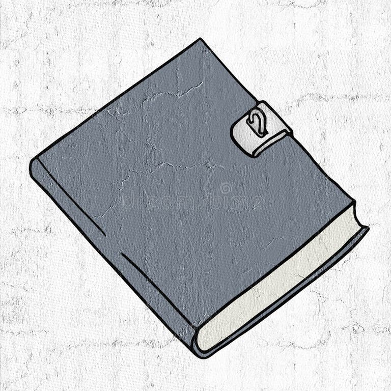 Notebook draw stock illustration. Illustration of design - 99979179