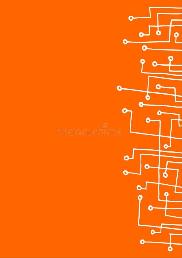Orange banner web stock vector. Illustration of color - 259538399