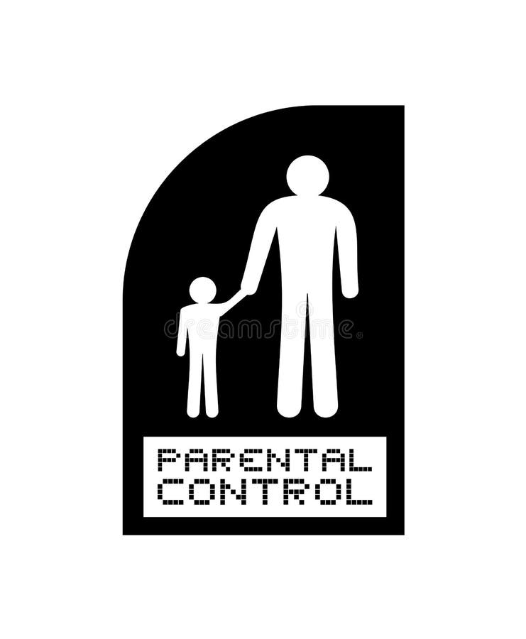 Parental control symbol stock vector. Illustration of protection ...