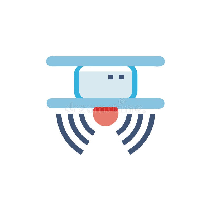 Creative Passive Infrared Sensor Design Icon Stock Illustration ...