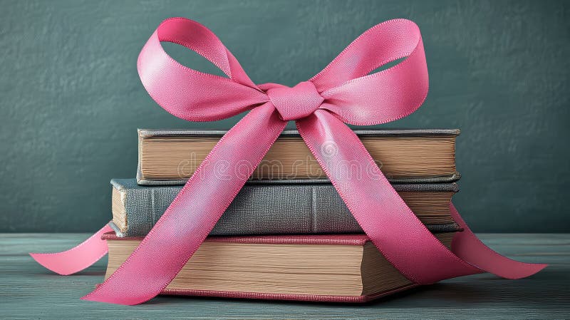 Colorful Stack Books Visual Representation Knowledge Learning Stock ...