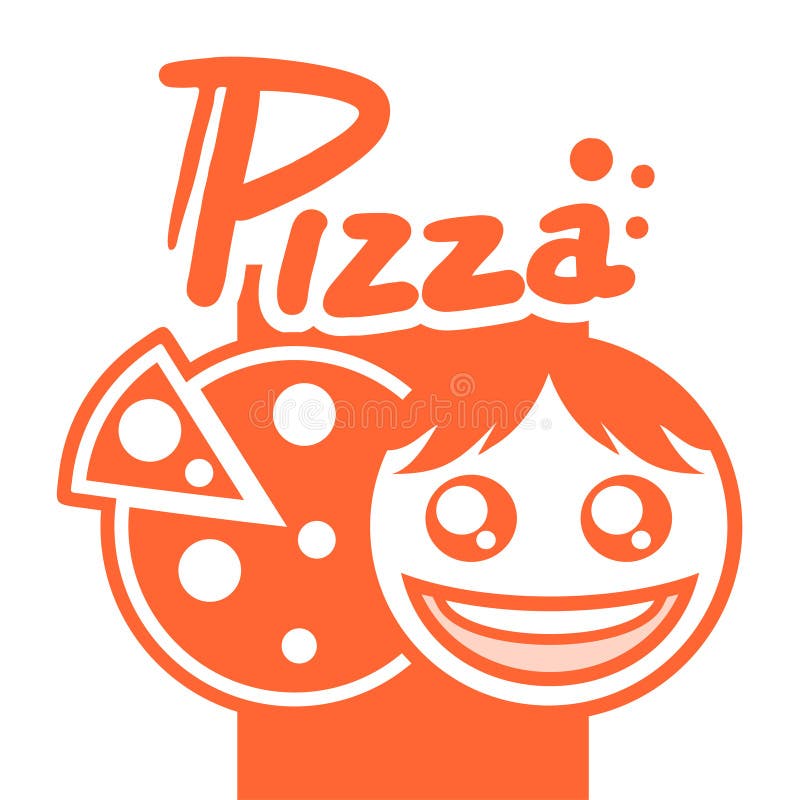 Pizza symbol stock vector. Illustration of cheese, symbol - 139349489