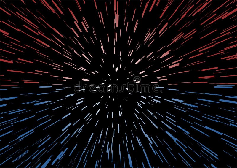 Red and Blue Velocity Effect Stock Vector - Illustration of astrology ...