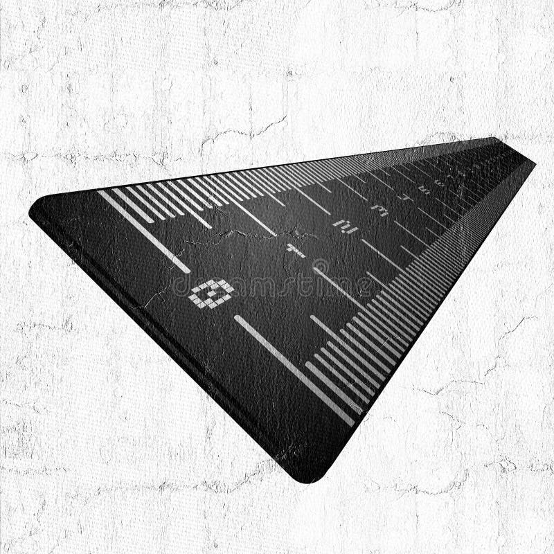 Ruler illustration stock illustration. Illustration of instrument ...