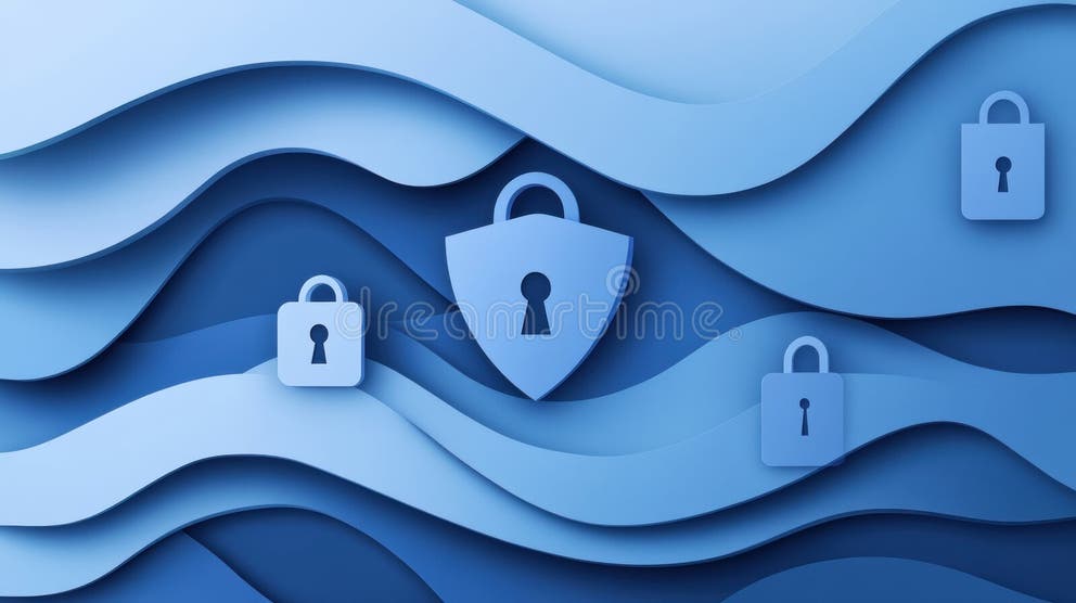 Exploring Layered Paper Art Design Featuring Locks, Encrypted Codes ...