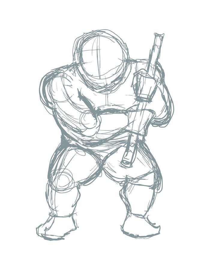 Sketch body pose stock vector. Illustration of sketch - 349985090