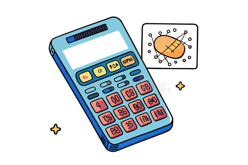 Creative Design of a Smart Calculator with Smiling Face, Charts, and ...