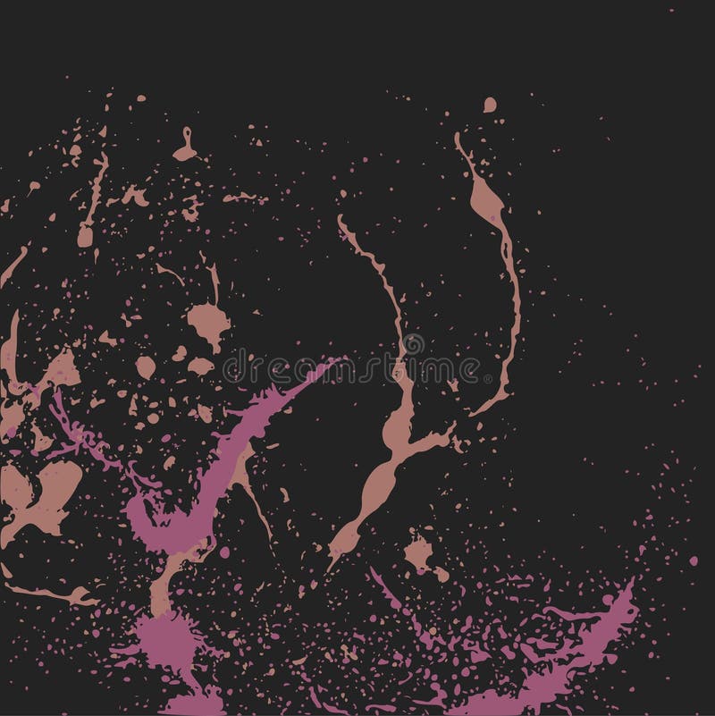 Splash ink draw stock vector. Illustration of splashing - 318395354