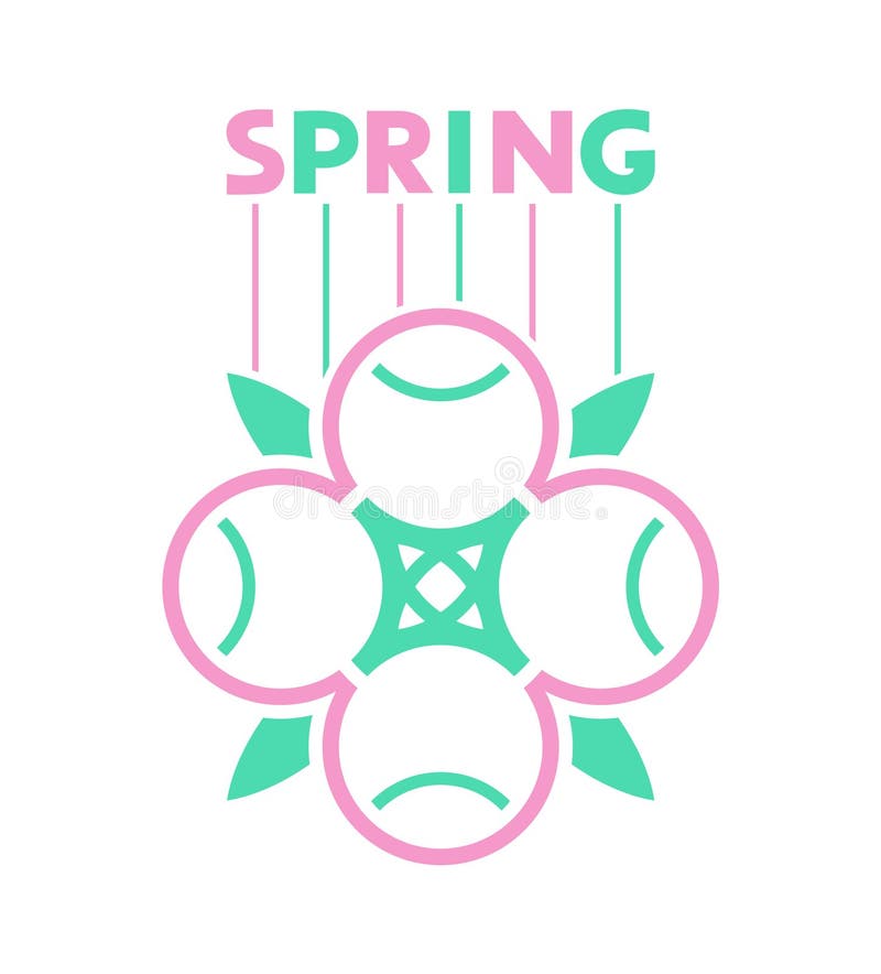 Creative Design of Spring Symbol Stock Vector - Illustration of ...