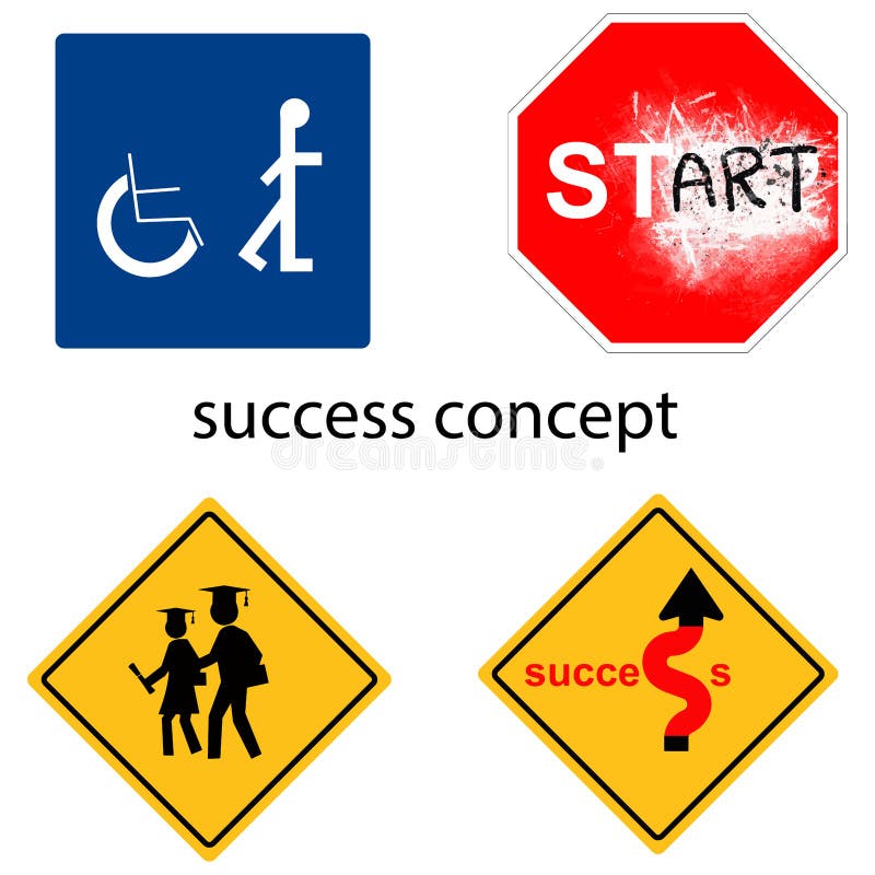 Creative Design Success Concept from Universal Signs Vector Stock ...