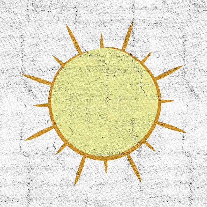 Sun flat icon stock illustration. Illustration of heat - 99979131