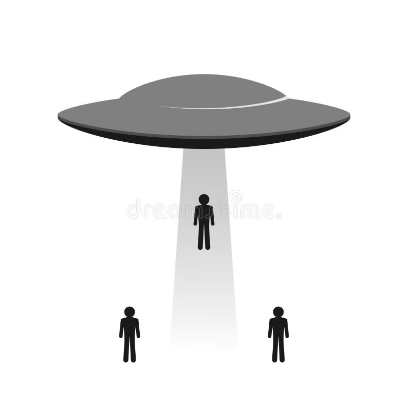 Creative Design of UFO Draw Stock Vector - Illustration of spaceship ...