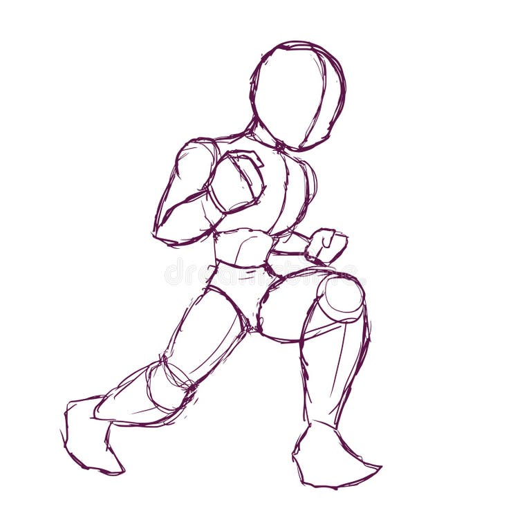 Walking Funny Pose Reference Stock Vector - Illustration of human ...