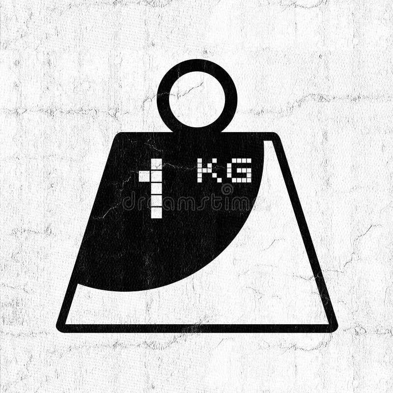 Weight symbol stock illustration. Illustration of element - 115481079