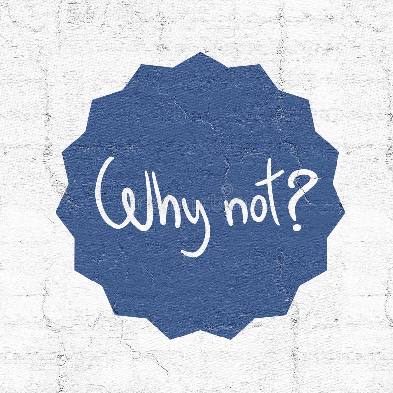 Why not message icon stock illustration. Illustration of reason - 99979092