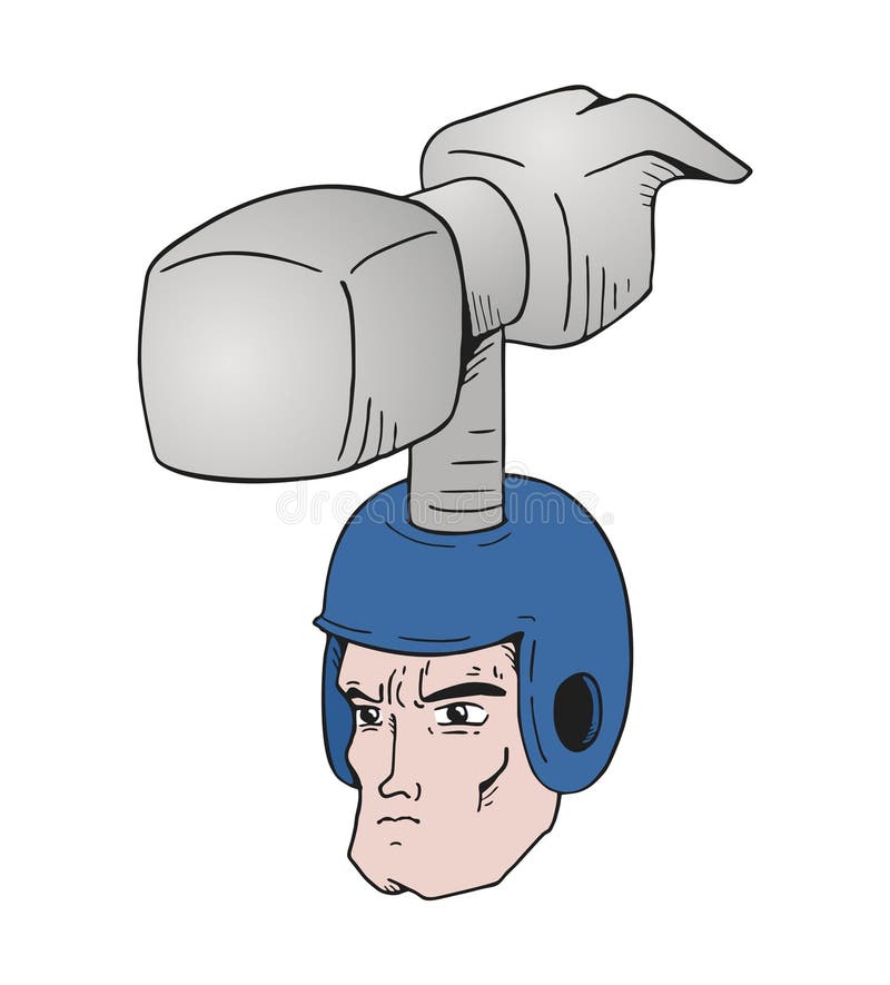 Hummer Worker Illustration for America Labor Day Stock Illustration ...