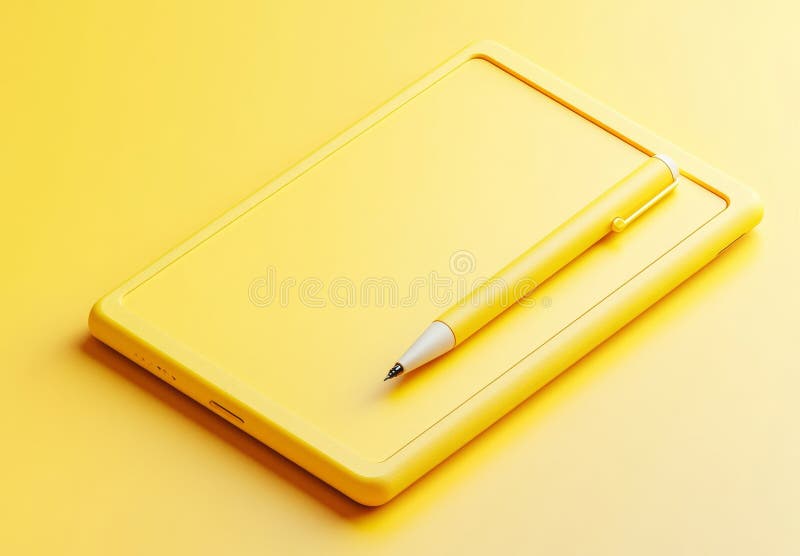 The Creative Design and Writing Process is Enhanced with a Yellow ...