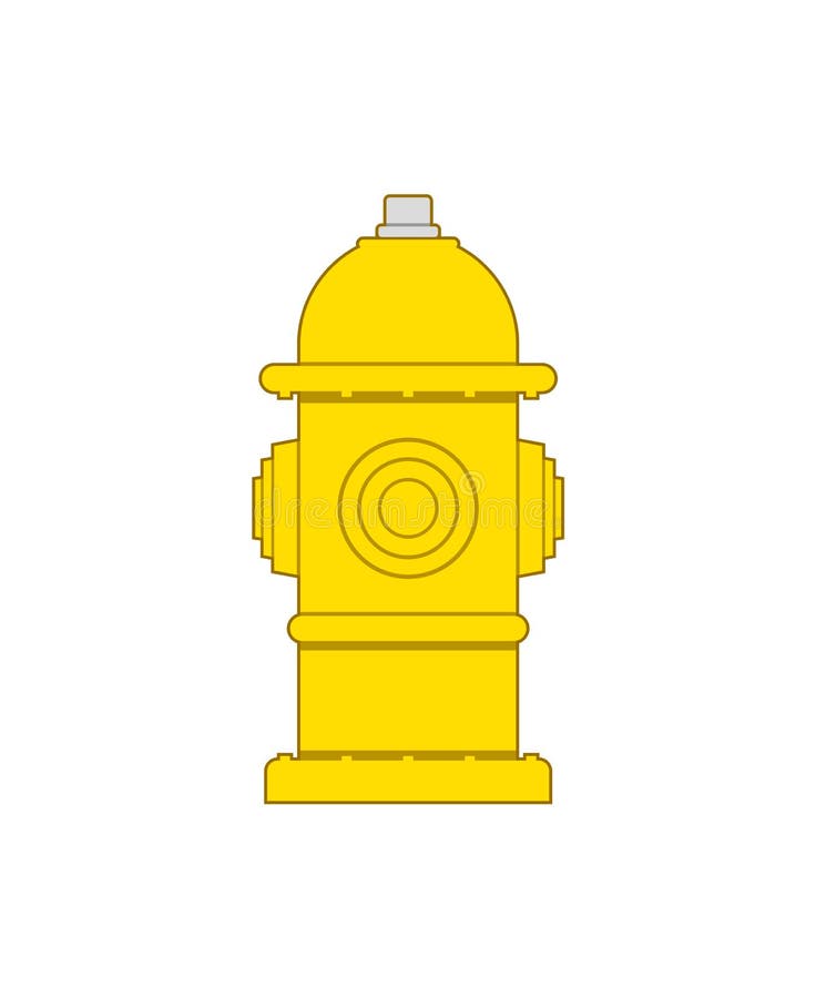 Yellow Fire Hydrant Stock Illustrations – 453 Yellow Fire Hydrant Stock ...