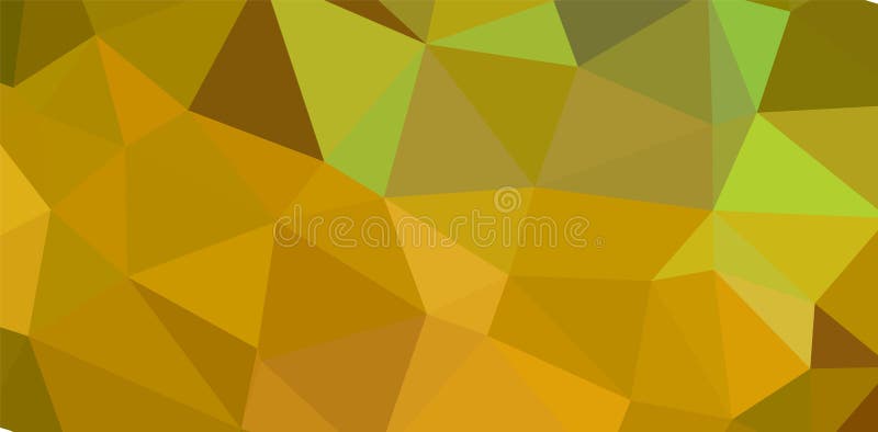 Creative Design Yellow Template Random Bright Colors Low Poly ...