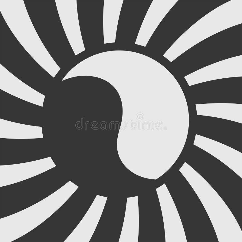 Ying yang symbol stock vector. Illustration of culture - 114897985