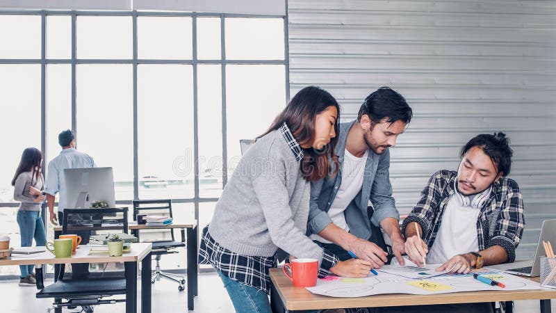 Creative Designe Team Brainstrom Branding Project with Designer Team at ...