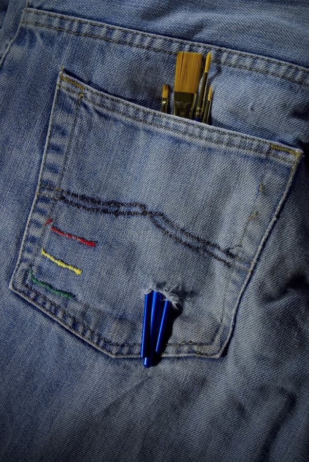 Close Up of Man S Stained Shirt with Broken Pen Stock Photo - Image of ...