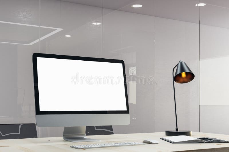 Creative designer desktop stock illustration. Illustration of business ...