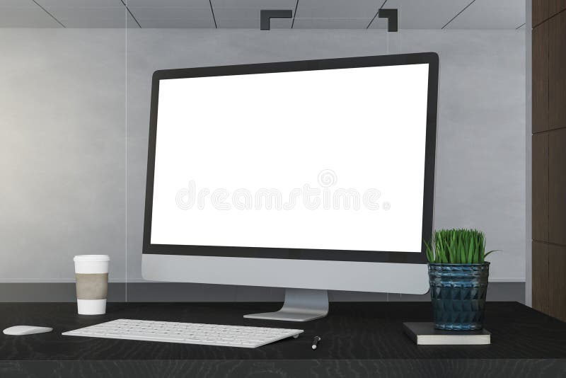 Creative designer desktop editorial stock image. Image of decorative ...