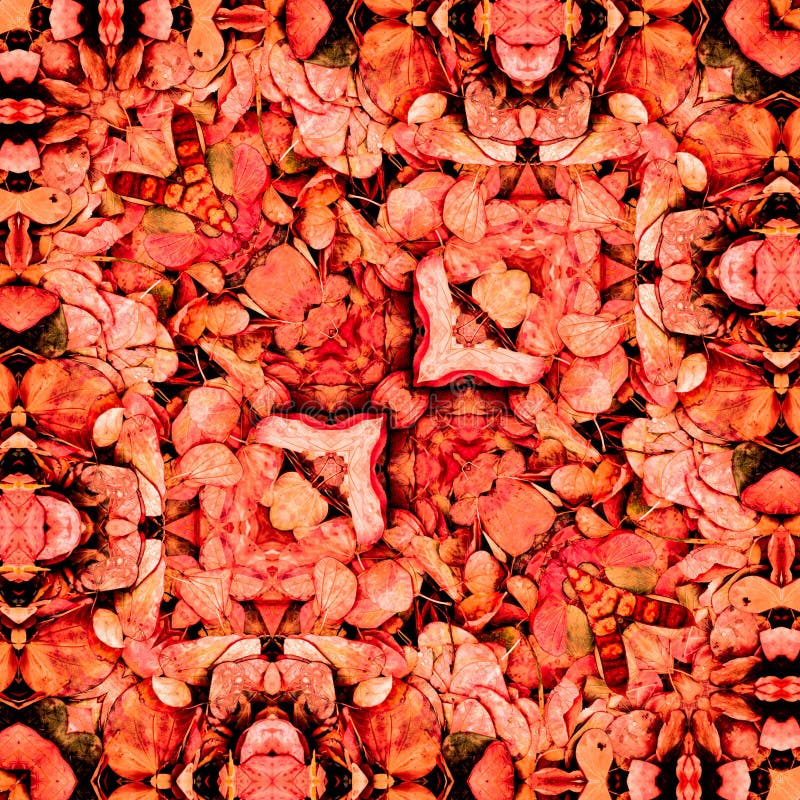 Creative Designs in Orange and Peach Colours Stock Illustration ...