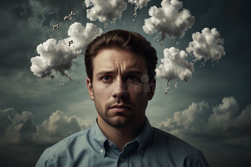 Creative , Detail and Hyper Realistic Image of a Man with Full of ...