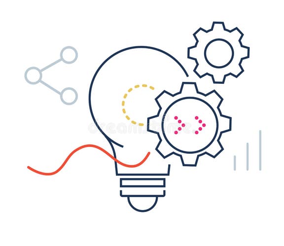 Creative Development Process - Stock Illustration Stock Illustration ...