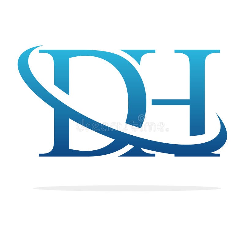 Creative DH Logo Icon Design Stock Vector - Illustration of concept ...