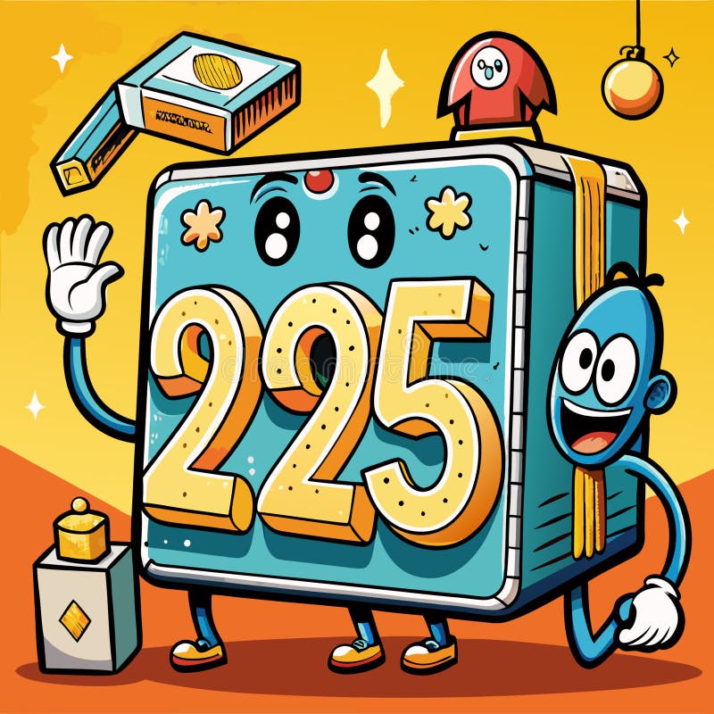 Creative Dialog Box Artwork for 2025, Highlighting Lively Cartoon ...