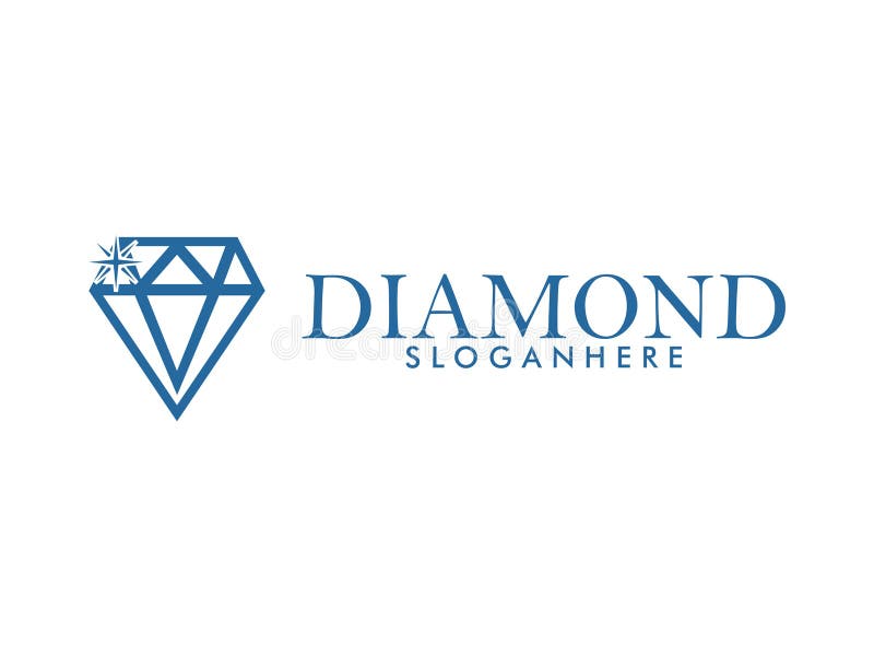 Creative Diamond Logo and Icon Design Template Stock Vector ...