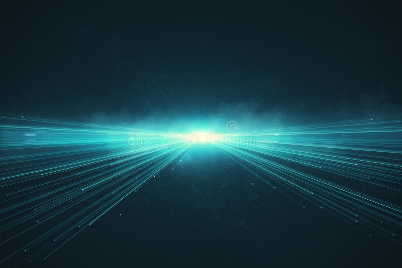 Creative blue ray texture stock illustration. Illustration of ...