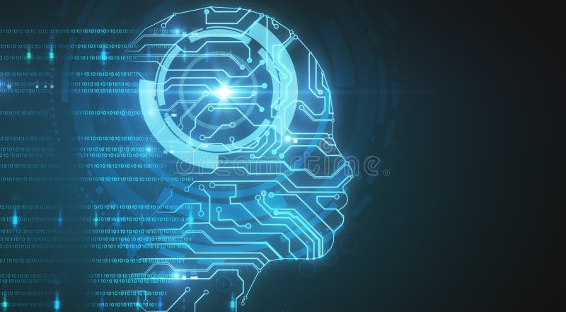 Digital head stock illustration. Illustration of human - 19784487