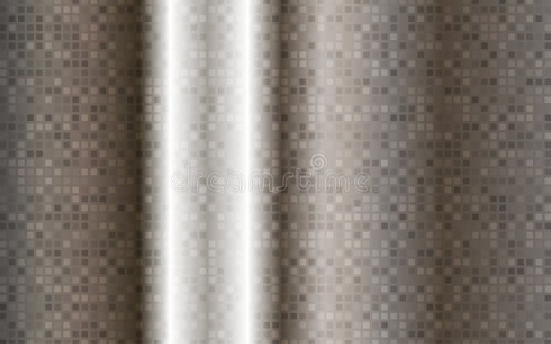 Creative Digital Titanium Silver Color with Blur Style Background ...