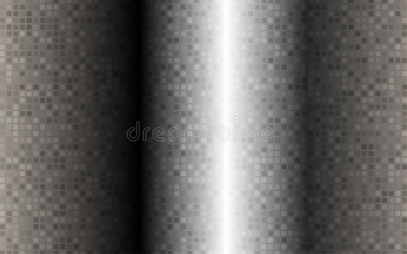 Creative Digital Titanium Silver Color with Blur Style Background ...