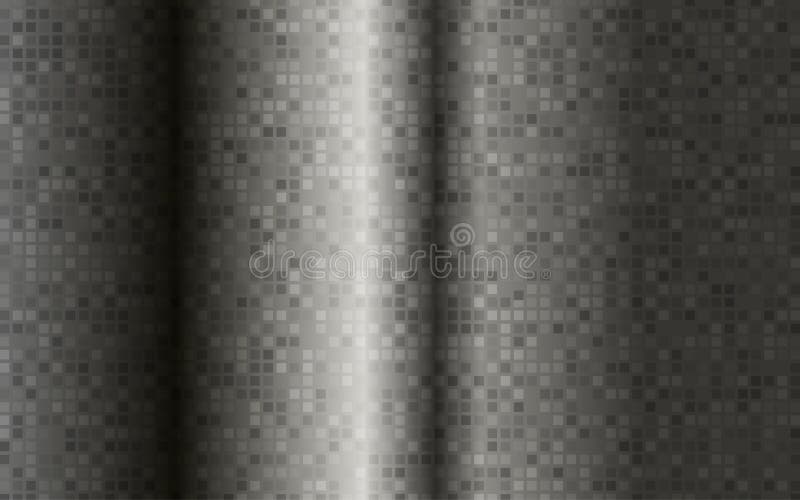 Creative Digital Titanium Silver Color with Blur Style Background ...