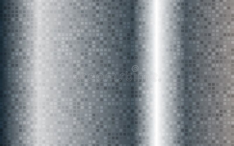 Creative Digital Titanium Silver Color with Blur Style Background ...