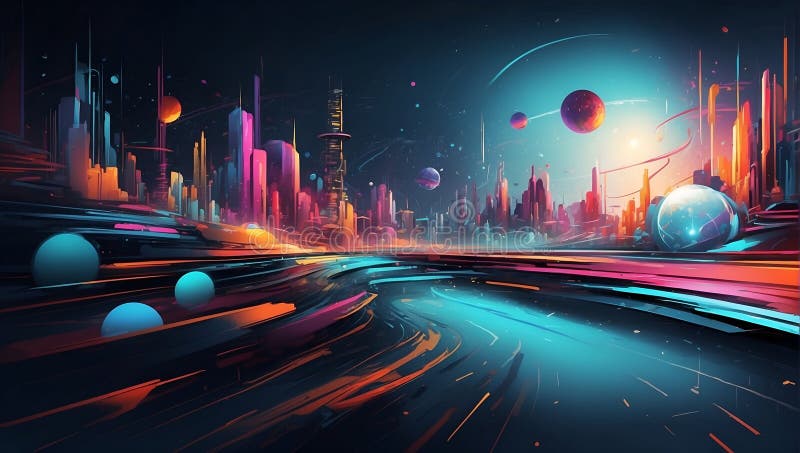 Creative Dimensions: the Endless Possibilities of Abstract Tech Art. Ai ...