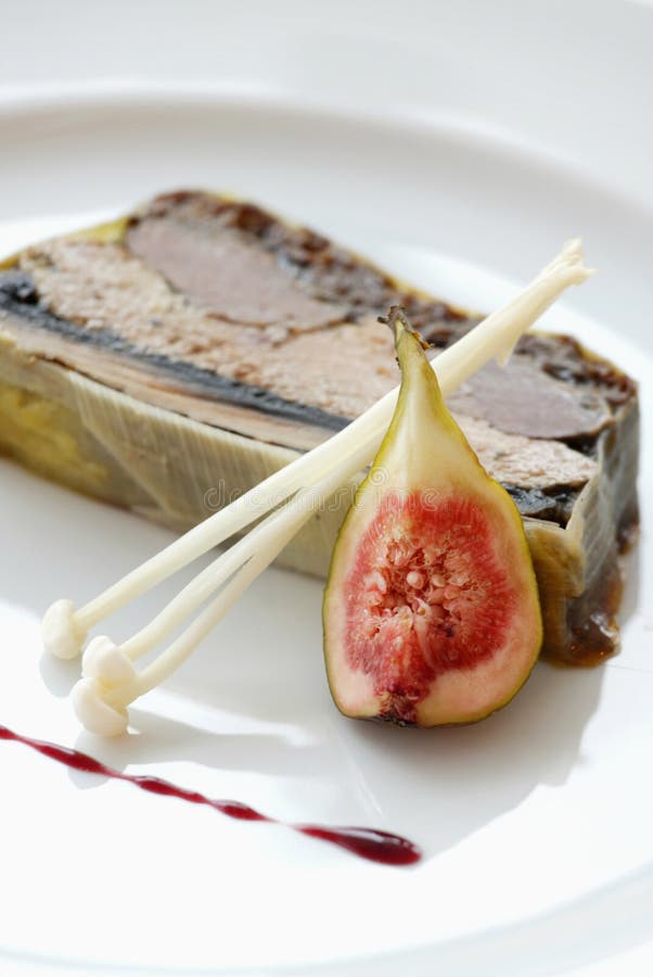 Creative Dinner with Fresh Fig Stock Photo - Image of eating ...