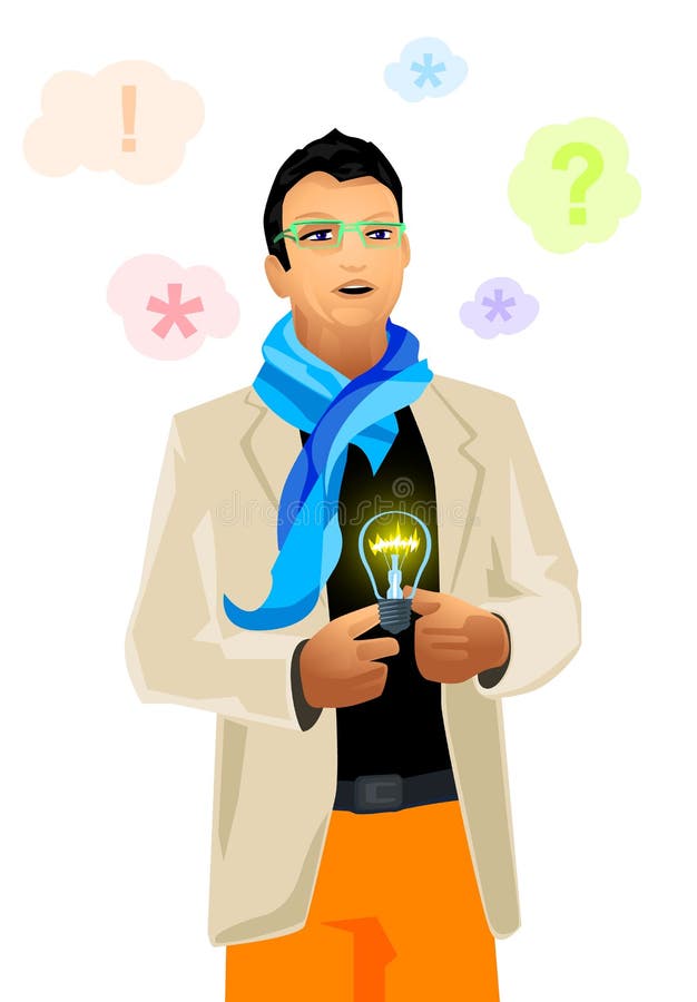 Creative director stock vector. Illustration of multitasking - 81976776