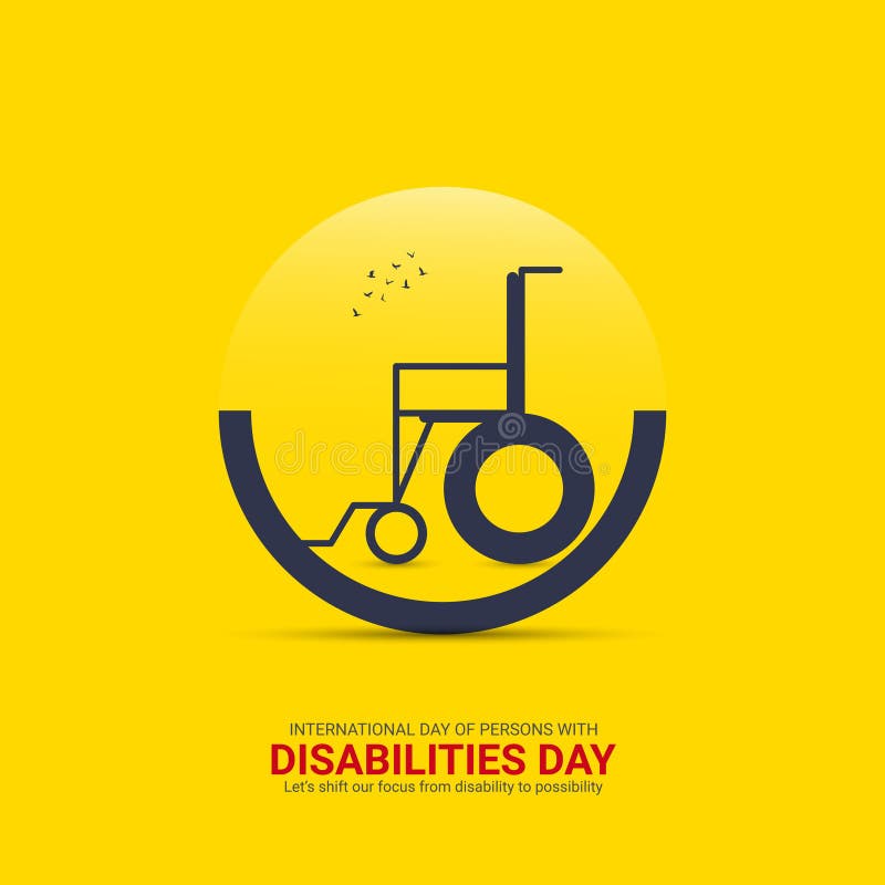 Creative Disabilities Day Ads Design. International Day of Persons with ...