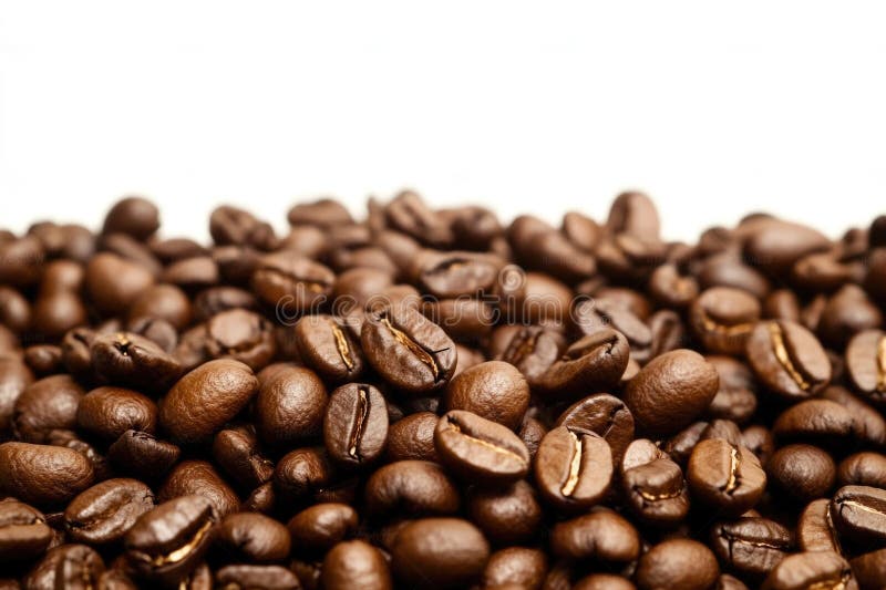 A Creative Display of Coffee Beans Stacked on Top of Each Other ...