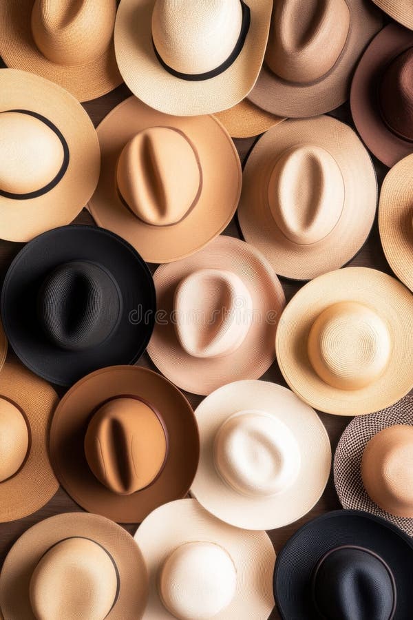 Creative Display of Diverse Hats Showcased by a Passionate Hat Maker in ...